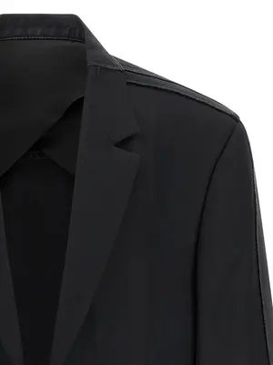 Balenciaga Tailored Jacket With Lapel Collar And Flap Pockets