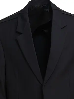 Balenciaga Tailored Jacket With Lapel Collar And Flap Pockets
