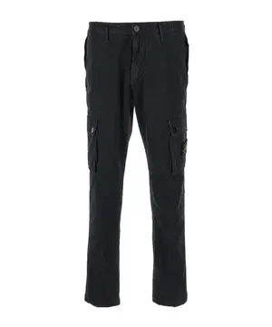 Stone Island Patchwork Bottoms For Men