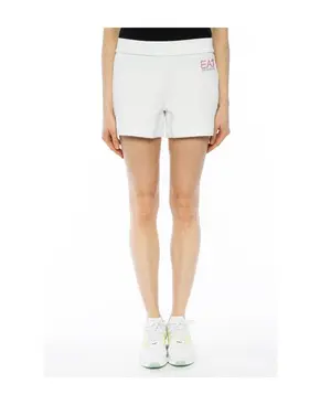 EA7 Logo Shorts - White