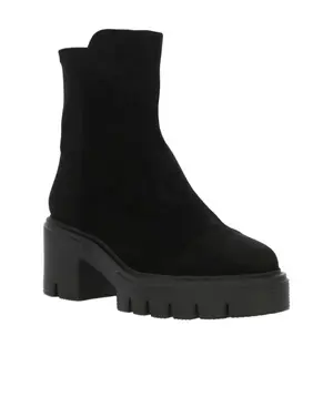 STUART WEITZMAN Suede Ankle Boots
