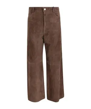 Max Mara Fulmine Straight Leg Pants - Brown