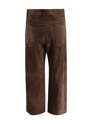 Max Mara Fulmine Straight Leg Pants - Brown