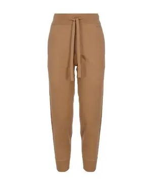 Burberry Drawstring Waist Sweatpants - Brown