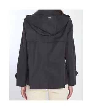 Herno Double Breasted Hooded Jacket