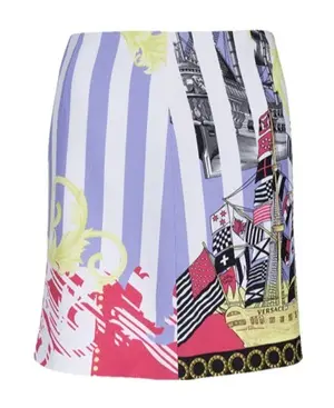 Versace Printed Skirt - Multicolor