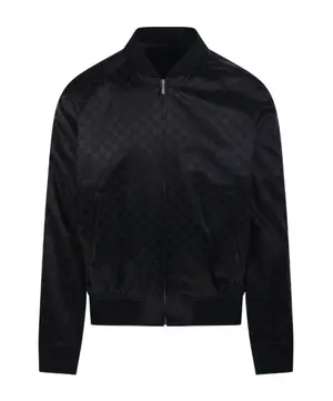 Gucci Monogrammed Zip-up Jacket