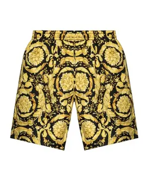 Versace Barocco Print Swim Shorts - Multicolor