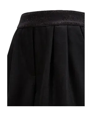 Moncler Logo Waistband Shorts