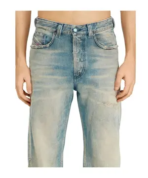 DIESEL® Regular Fit Tapered Jeans