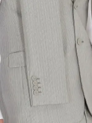 Dior Striped Sleeveless Jacket