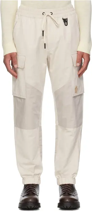 Moncler Cotton Linen Jogging Pants