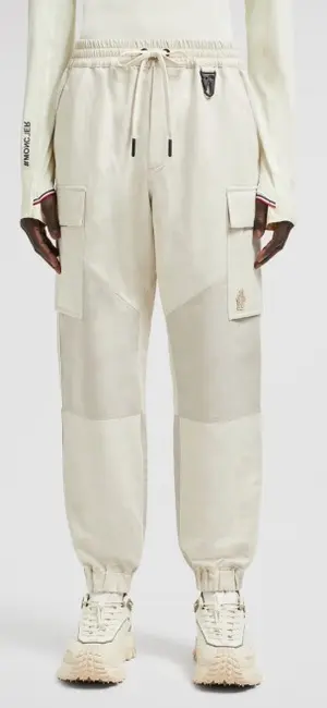 Moncler Cotton Linen Jogging Pants