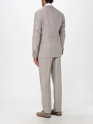 Brunello Cucinelli Prince Of Wales Flannel Tailored Suit - No