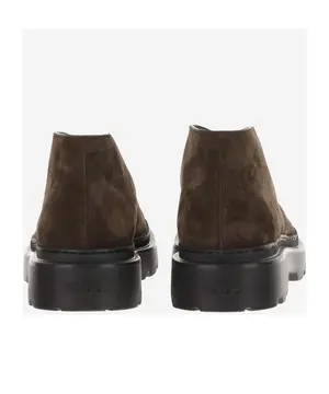 TOD'S Lace-up Round Toe Boots