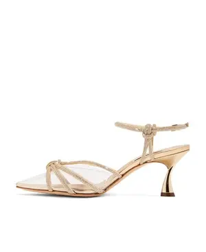 Casadei K Blade Crystal-strap Heeled Sandals