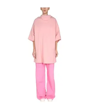 Raf Simons Serenity Wool Blend Dress - Pink