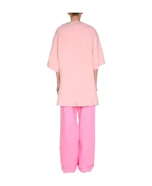 Raf Simons Serenity Wool Blend Dress - Pink