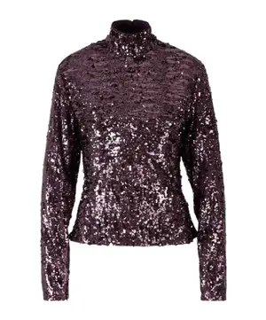 Paco Rabanne High Neck Blouses