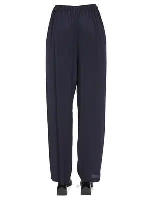 VIVIENNE WESTWOOD Elastic Waist Wide-leg Trousers