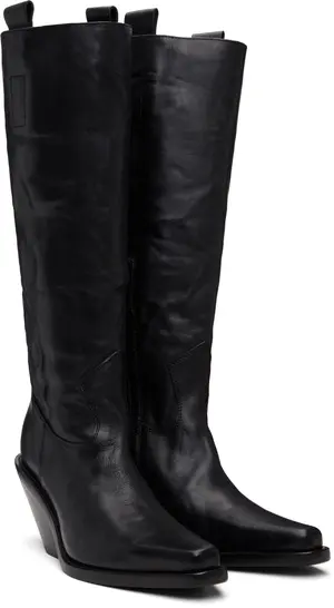 ANN DEMEULEMEESTER Lidar Western Tall Boots