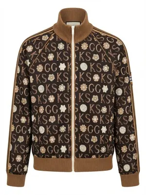Gucci X Ken Scott Printed Zip-up Jacket