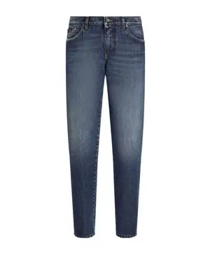 Dolce & Gabbana Embroidered Jeans For Men