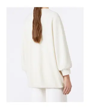 Max Mara Zip-up Knit Jacket