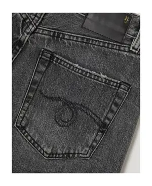 R13 Courtney Chaps Stitched Jeans