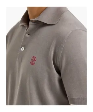Brunello Cucinelli Lightweight Knitted Polo Shirt