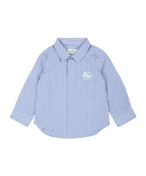 Etro Logo-embroidered Cotton Shirt