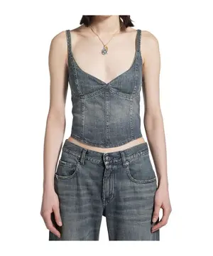 Balenciaga Sleeveless Corset Top