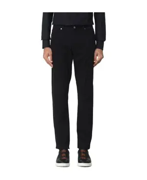 Zegna Logo Patch Casual Pants