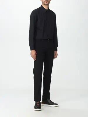 Zegna Logo Patch Casual Pants