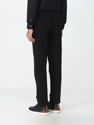 Zegna Logo Patch Casual Pants