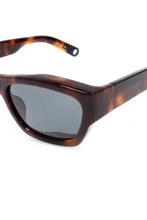 Jacquemus Logo Sunglasses - Gray