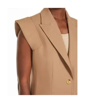 Max Mara Bergamo Single-breasted Vest