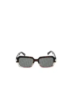 Dior Rectangular Frame Sunglasses - Gray