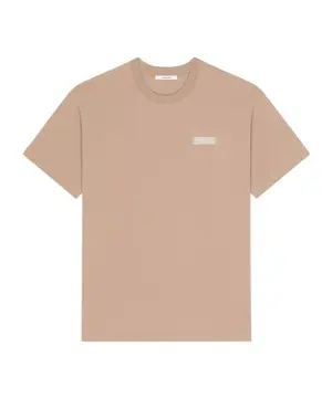 Givenchy Logo Patch Crewneck T-shirt - Light Brown