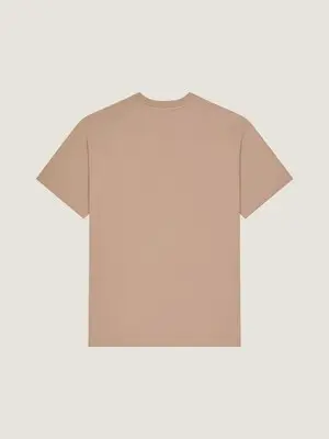 Givenchy Logo Patch Crewneck T-shirt - Light Brown