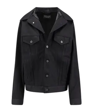 Balenciaga Flap Pocket Denim Jacket