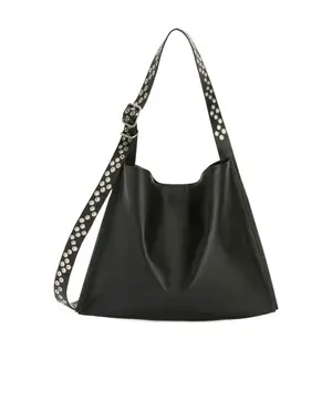JIL SANDER Belt-strap Shoulder Bag - Black