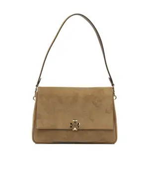 Tory Burch Charlie Shoulder Bag - Brown