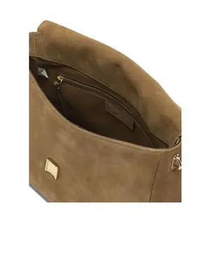 Tory Burch Charlie Shoulder Bag - Brown