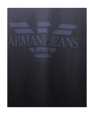 Emporio Armani Logo Round Collar Long-sleeved T-shirt