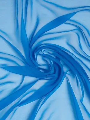 Max Mara Silk Chiffon Stole