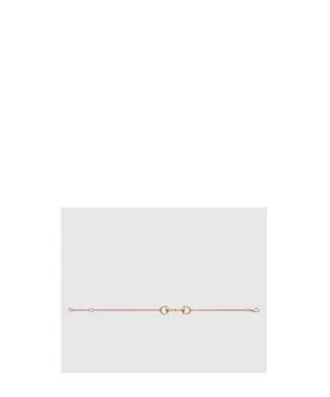 Gucci Horsebit Diamond 18k Chain Bracelet