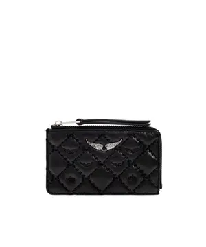 Zadig&Voltaire Quilted Wallet - Black