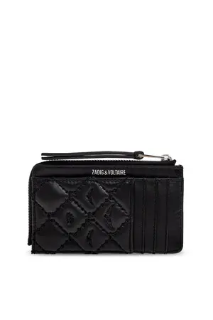 Zadig&Voltaire Quilted Wallet - Black