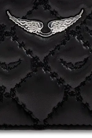 Zadig&Voltaire Quilted Wallet - Black